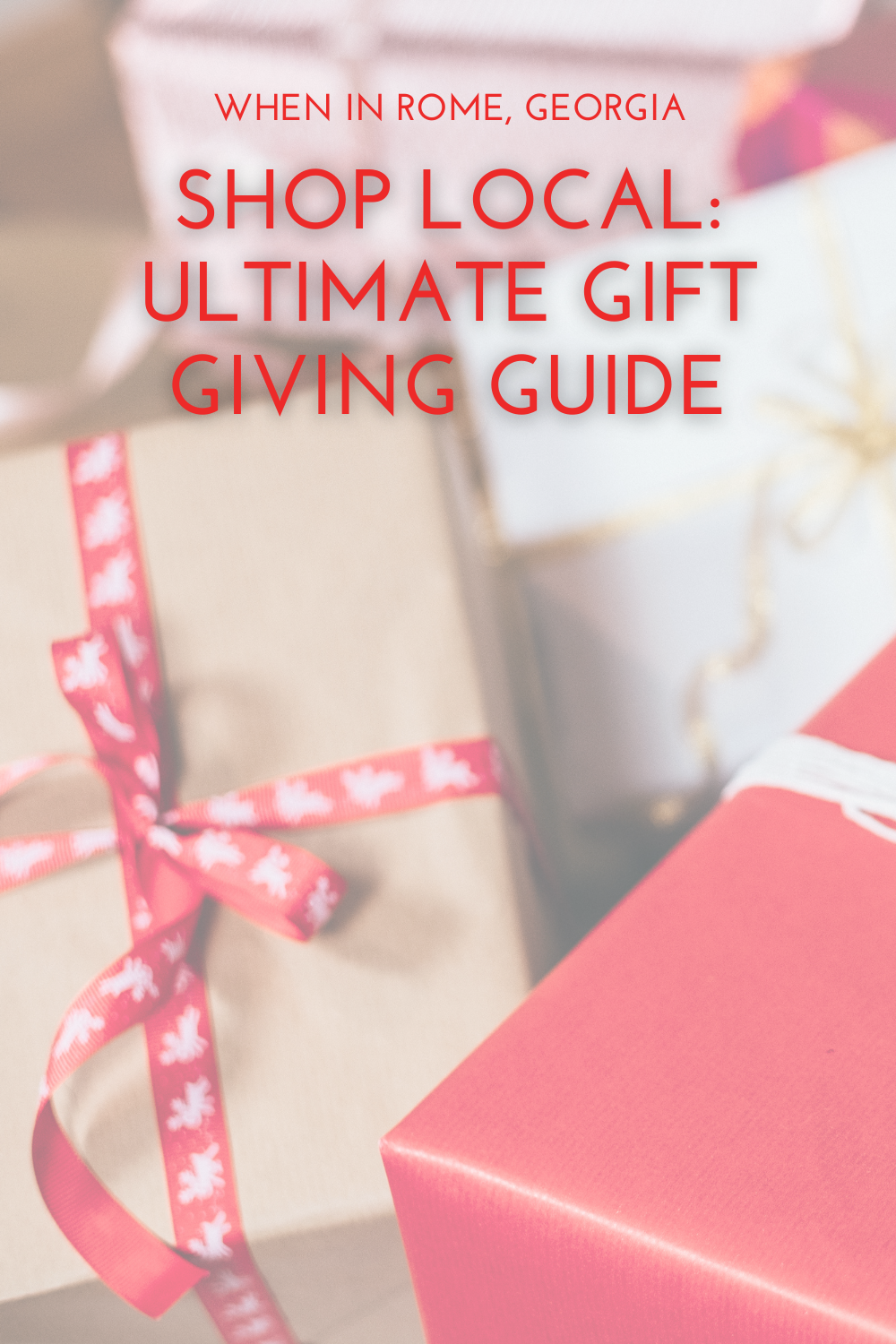 Shop Local In Rome: The Ultimate Gift Giving Guide