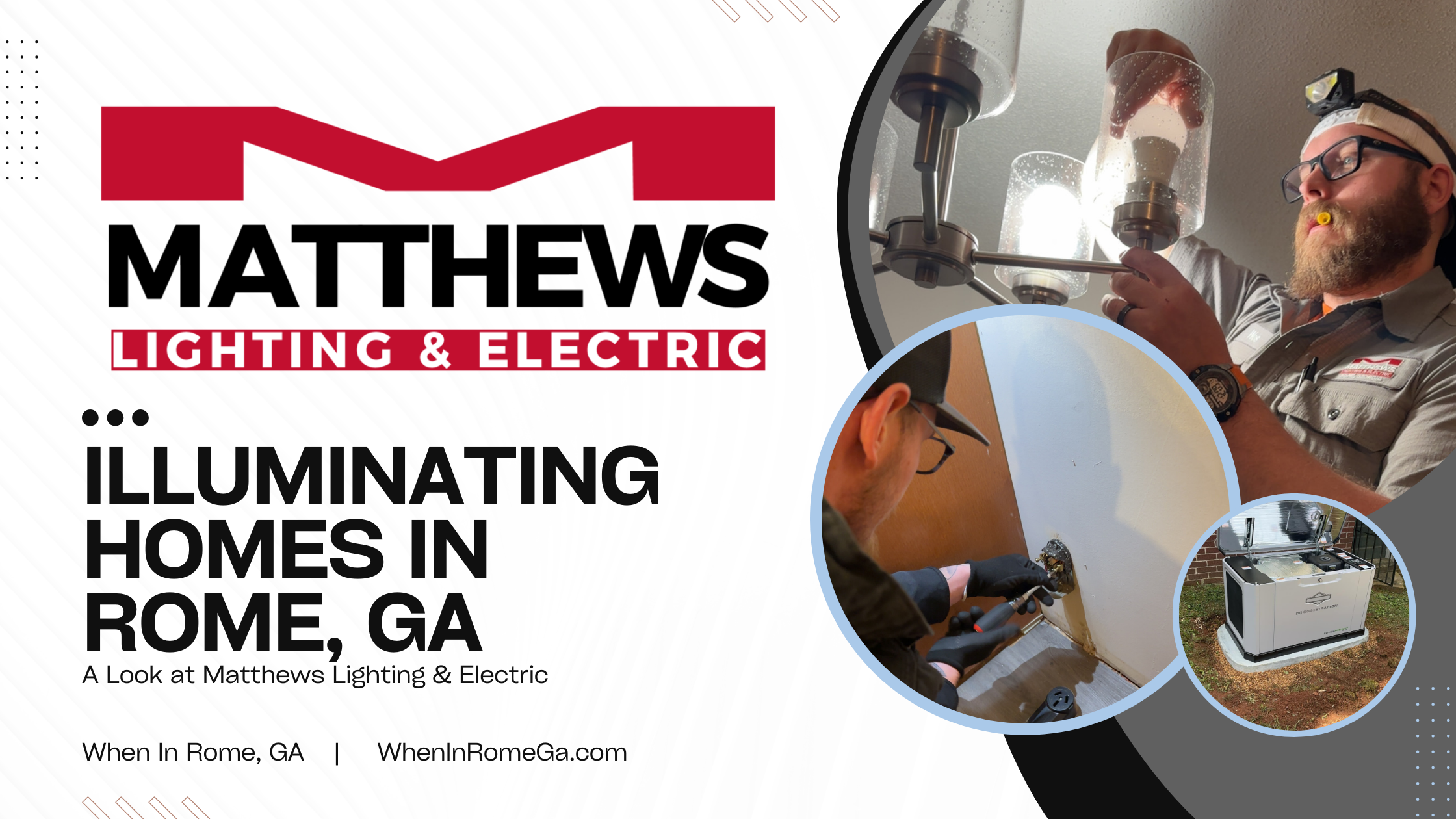 Illuminating Homes in Rome, GA: A Look at Matthews Lighting & Electric